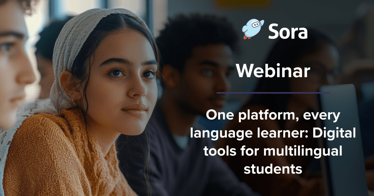 Multilingual literacy starts with Sora